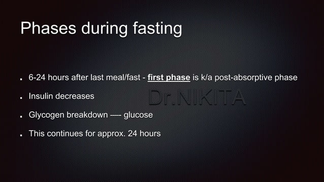 Physiology of fasting | PPTX | Endocrine and Metabolic Diseases | Diseases and Conditions