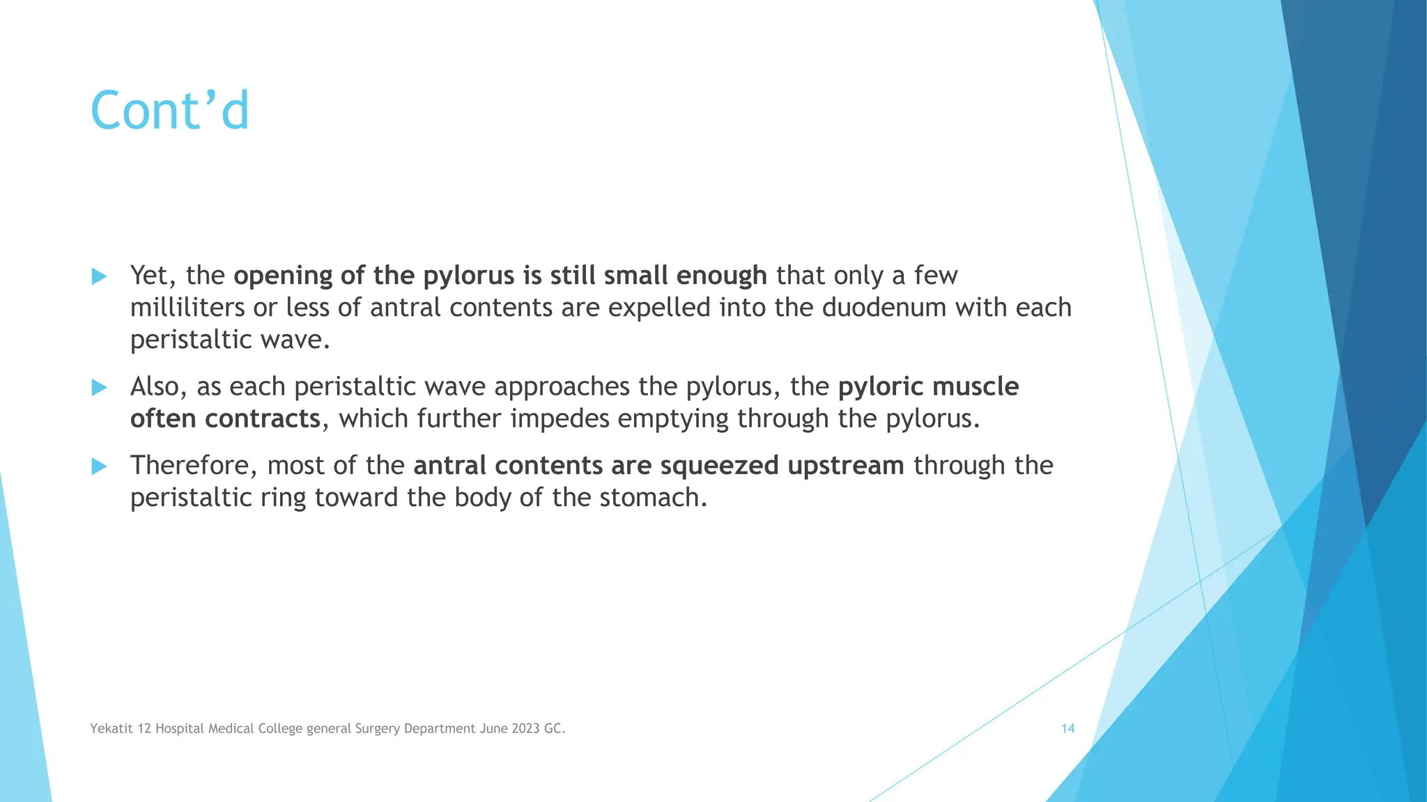 Physiology Of Gastric Motility And Digestion1new333 1 Pptx