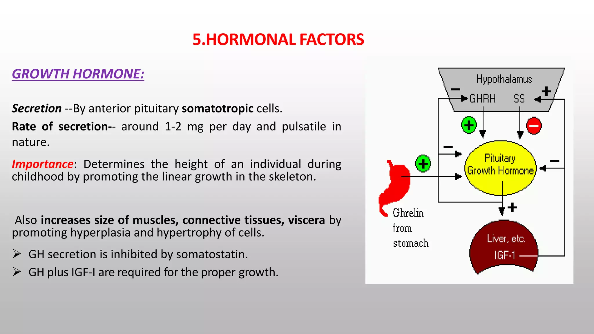 Physiology of growth and development | PPT