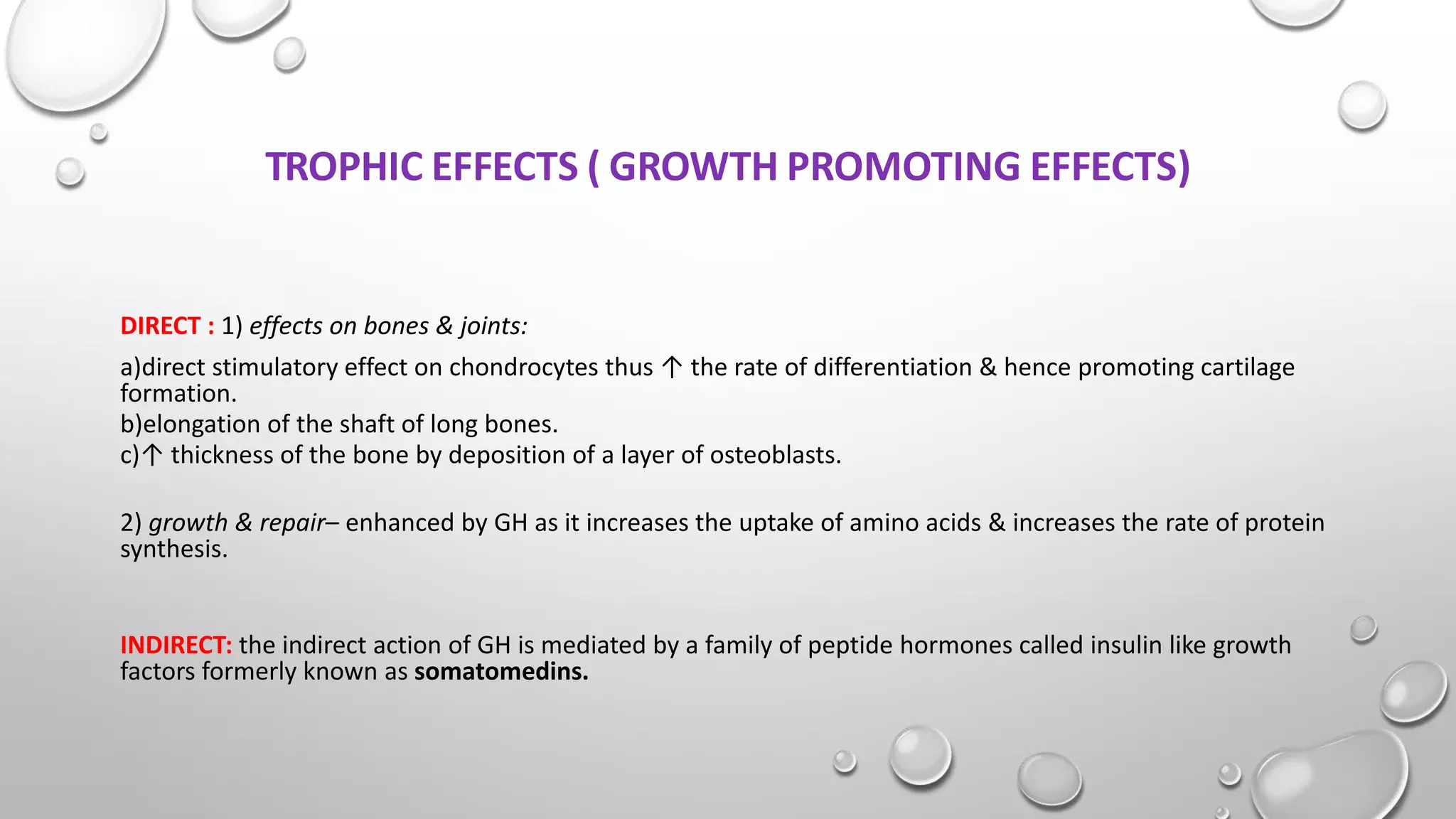 Physiology of growth and development | PPT