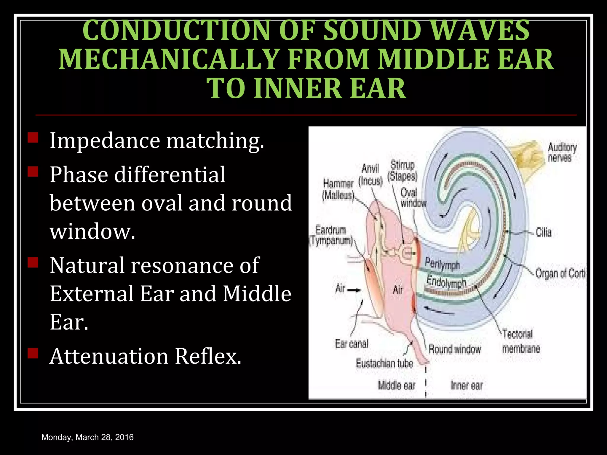 Physiology of hearing | PPT