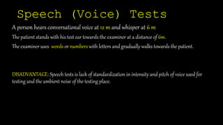 PHYSIOLOGY OF HEARING AND RELEVANT TESTS [Autosaved].pptx
