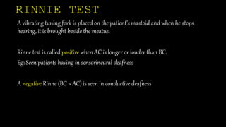 PHYSIOLOGY OF HEARING AND RELEVANT TESTS [Autosaved].pptx