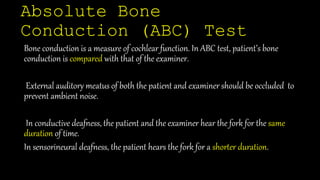 PHYSIOLOGY OF HEARING AND RELEVANT TESTS [Autosaved].pptx