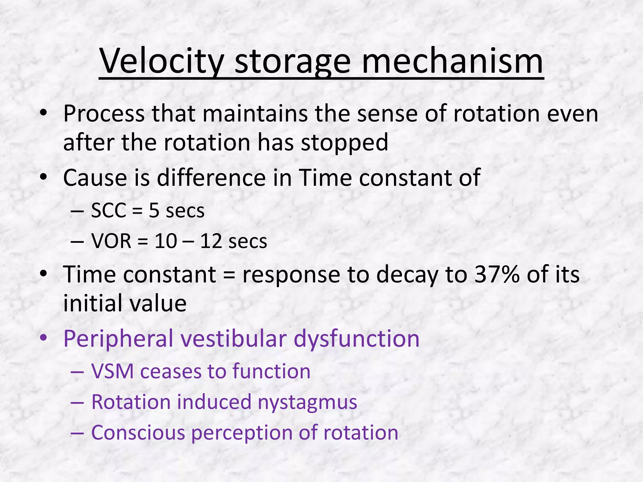 Physiology of Equilibrium | PPTX