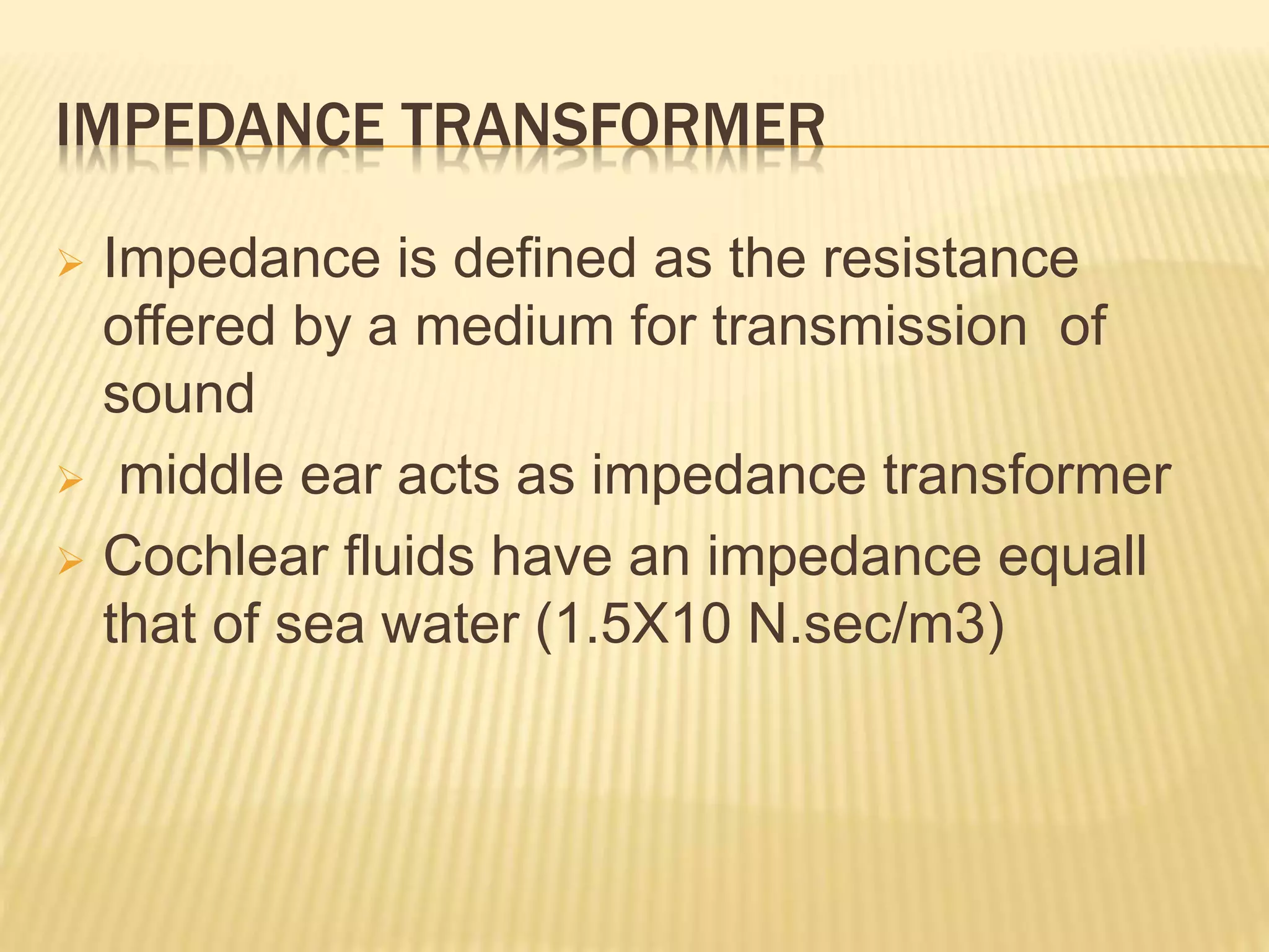Physiology of hearing ppt | PPTX