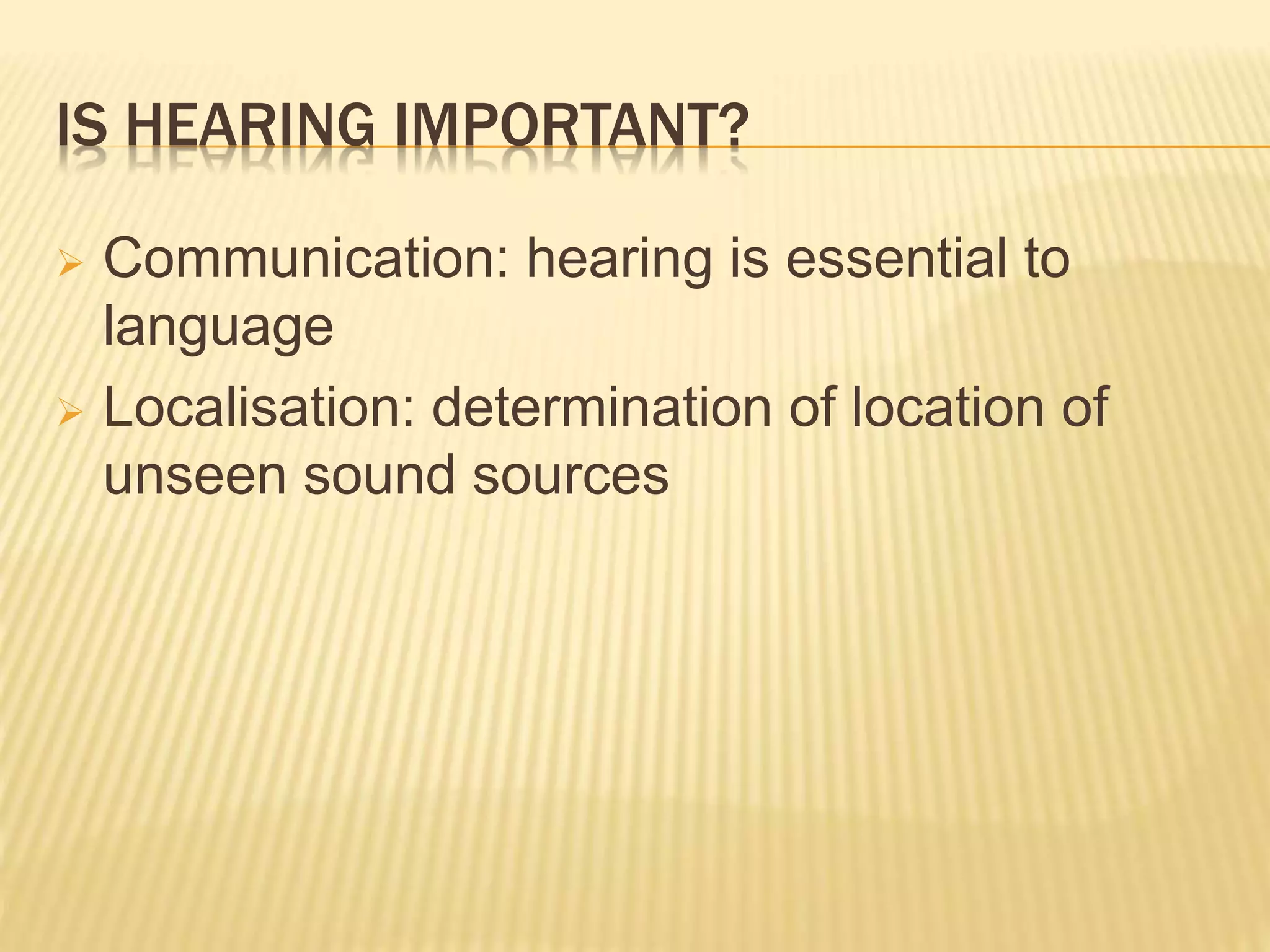 Physiology of hearing ppt | PPTX
