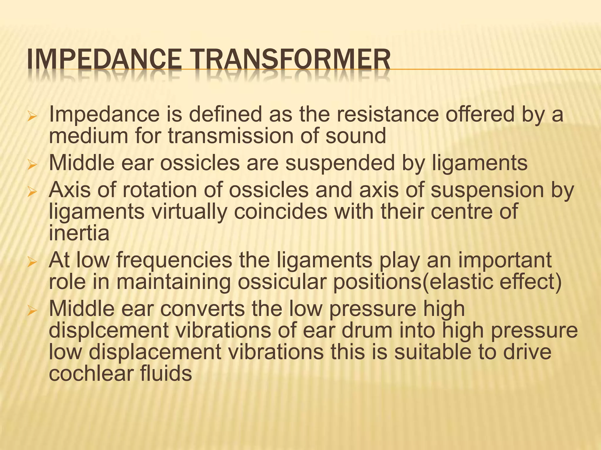 Physiology of hearing ppt | PPTX