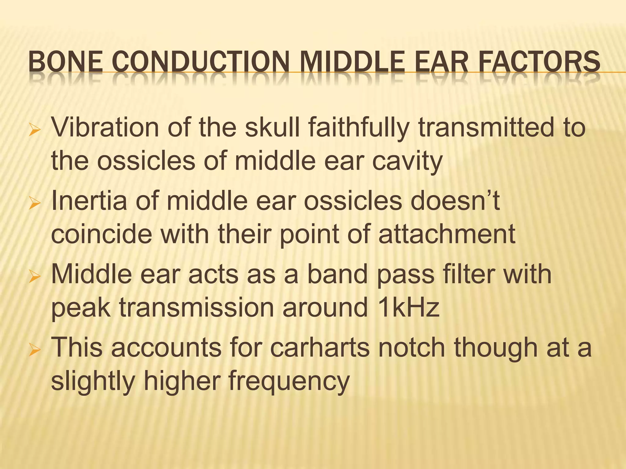 Physiology of hearing ppt | PPTX