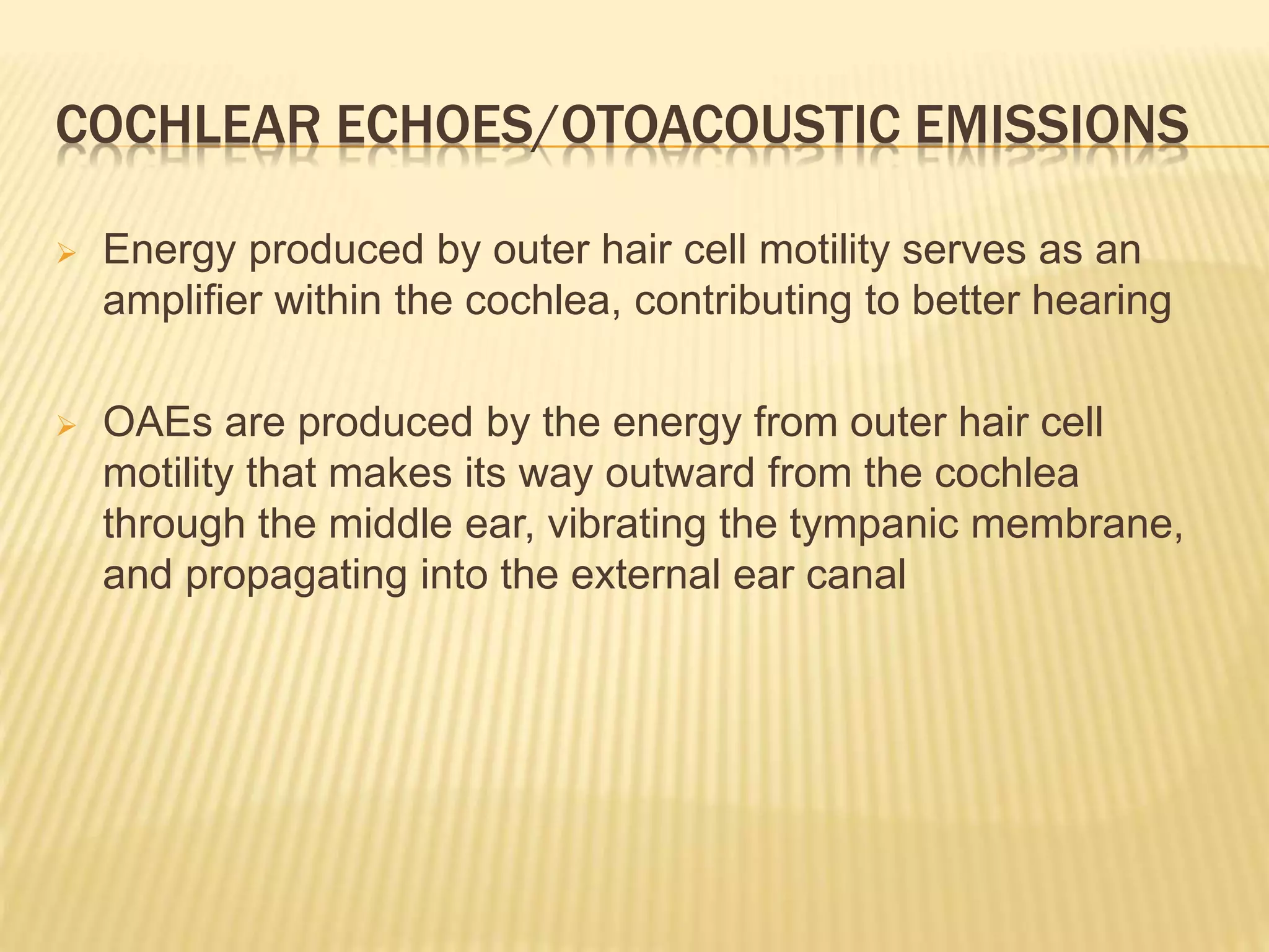 Physiology of hearing ppt | PPTX