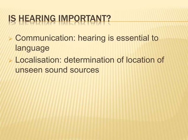 Physiology of hearing ppt | PPTX