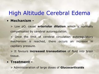Physiology of high altitude | PPT