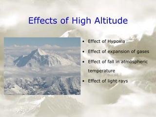 Physiology of high altitude | PPT