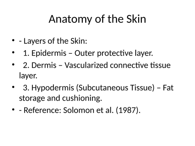 Physiology_of_Integumentary_System slides | PPTX