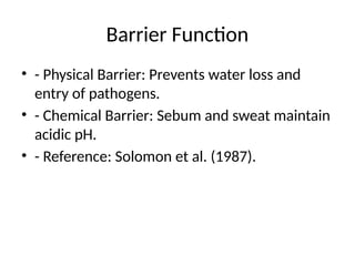 Physiology_of_Integumentary_System slides | PPTX