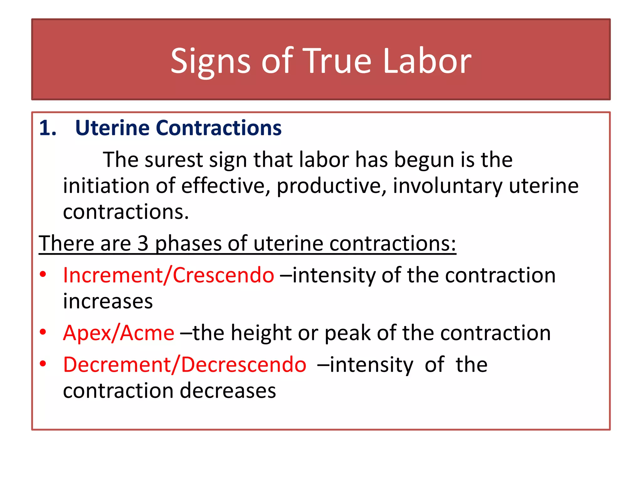 Physiology of labor | PPTX