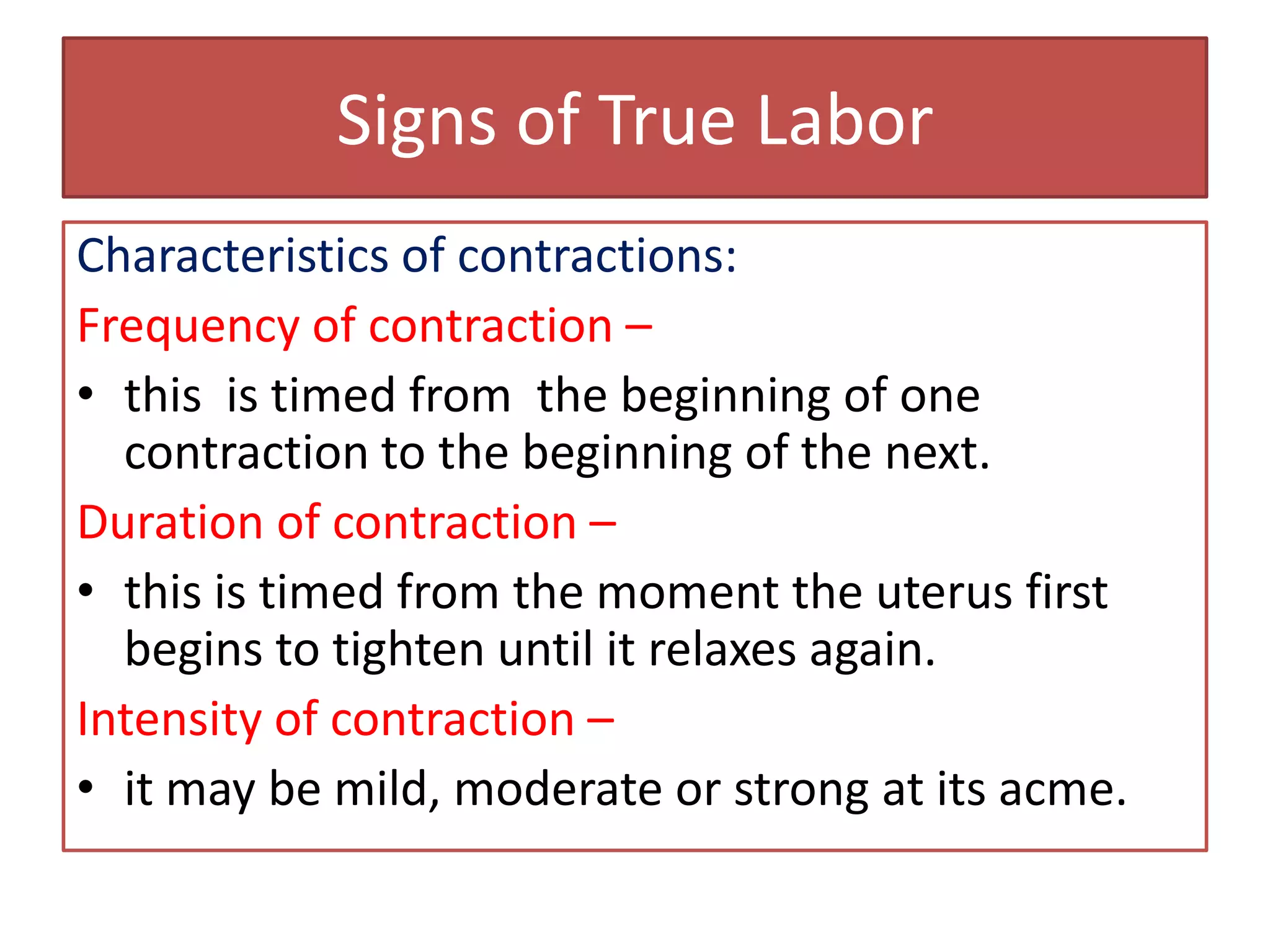 Physiology of labor | PPTX