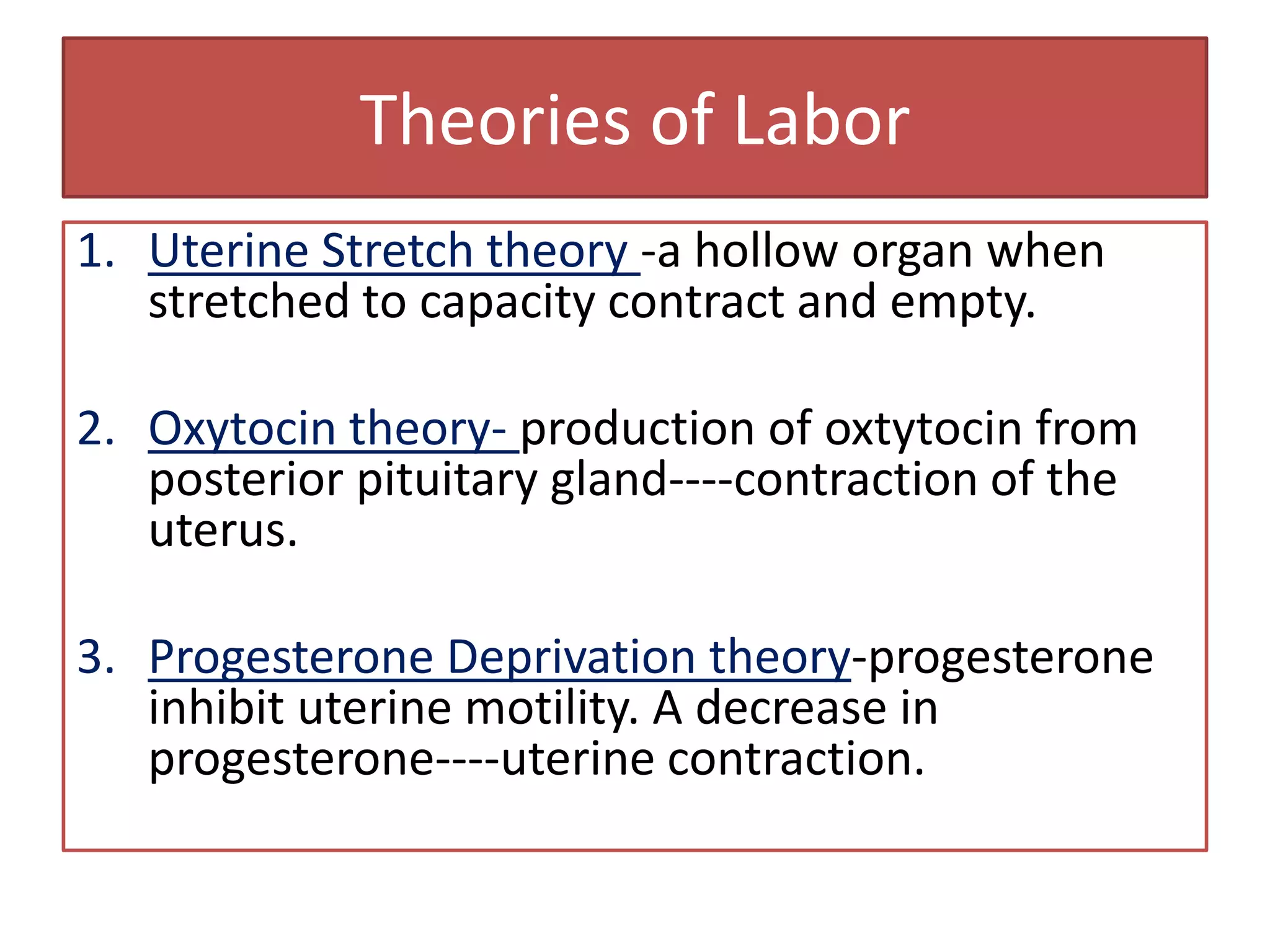 Physiology of labor | PPTX