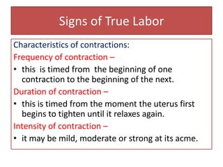 Physiology of labor | PPTX