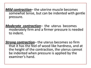 Physiology of labor | PPTX