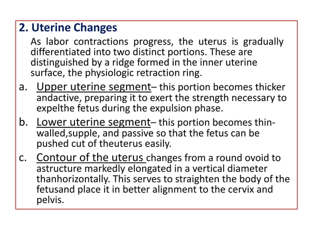 Physiology of labor | PPTX