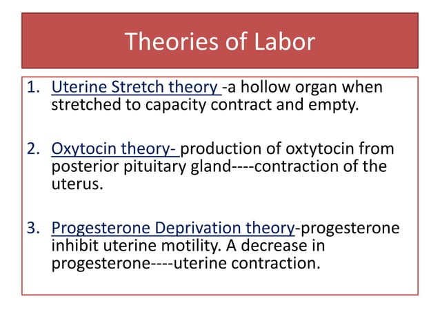 Physiology of labor | PPTX