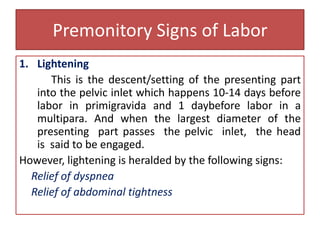 Physiology of labor | PPTX