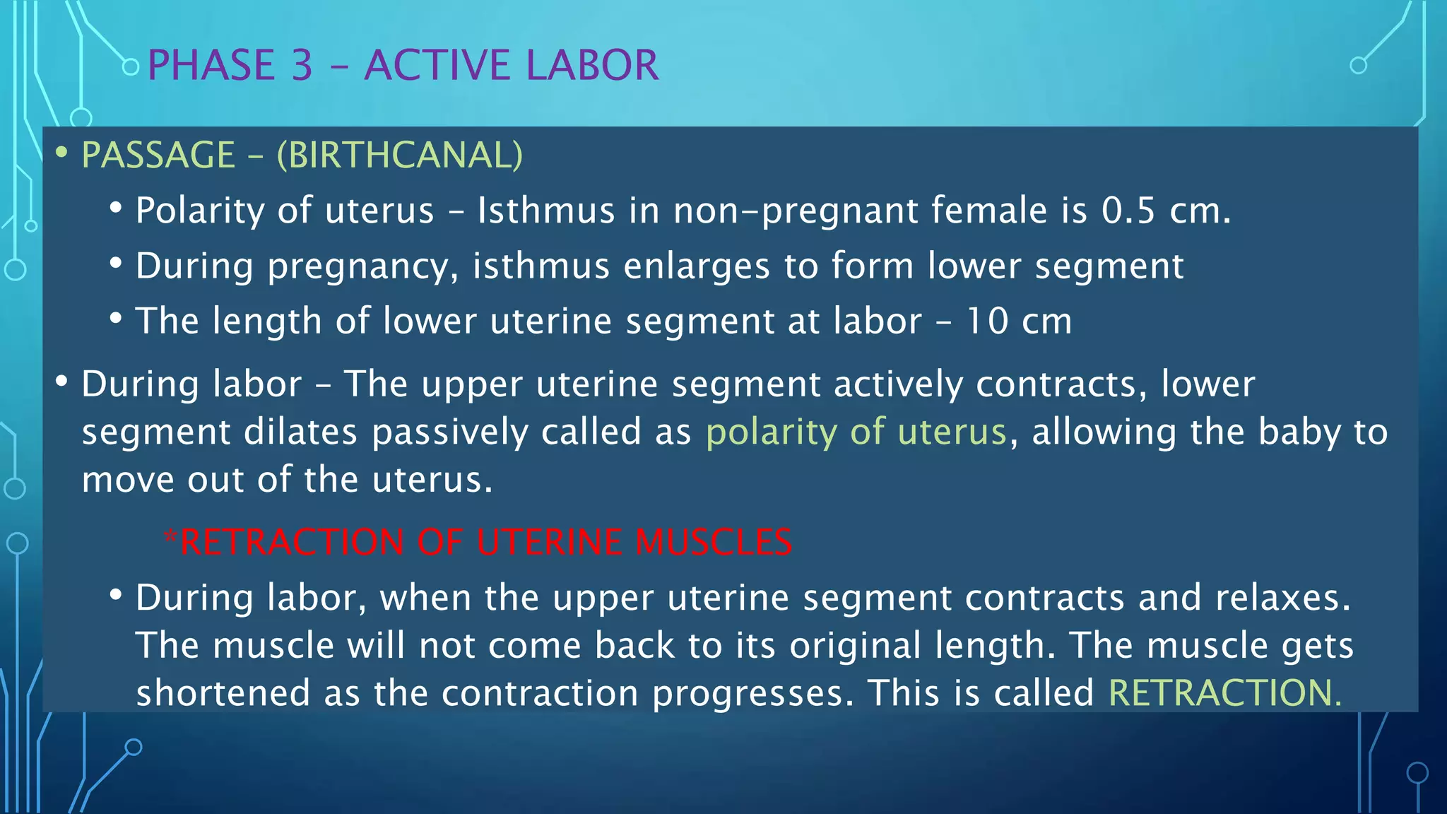 Physiology of labor | PPTX