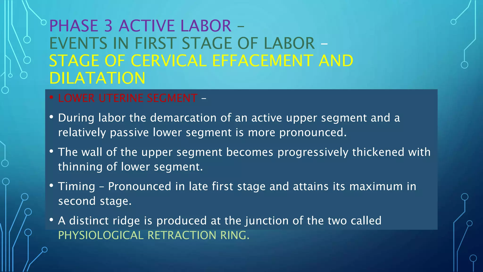 Physiology of labor | PPTX