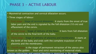 Physiology of labor | PPT
