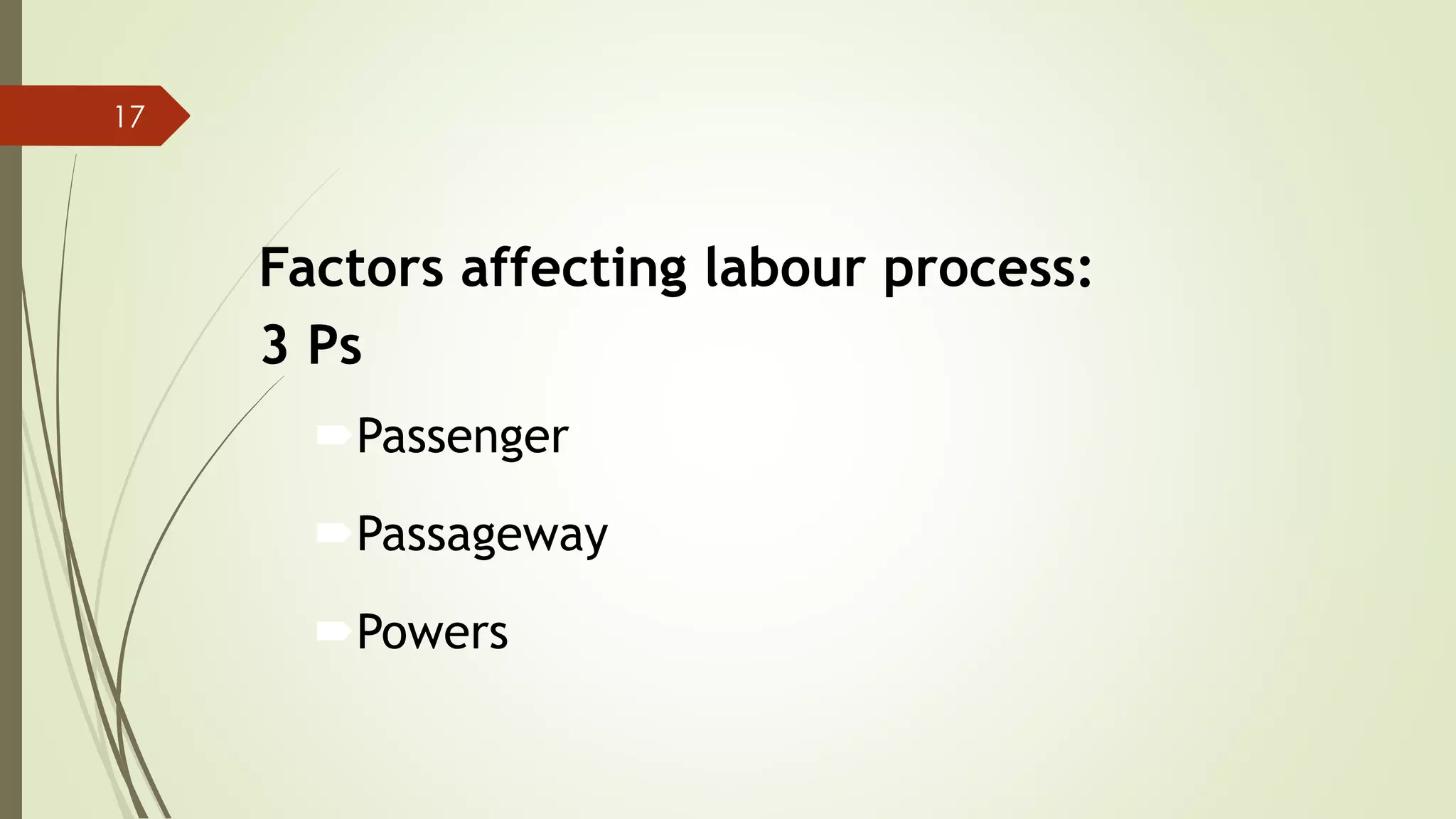 Physiology of labor and pain pathways | PPTX