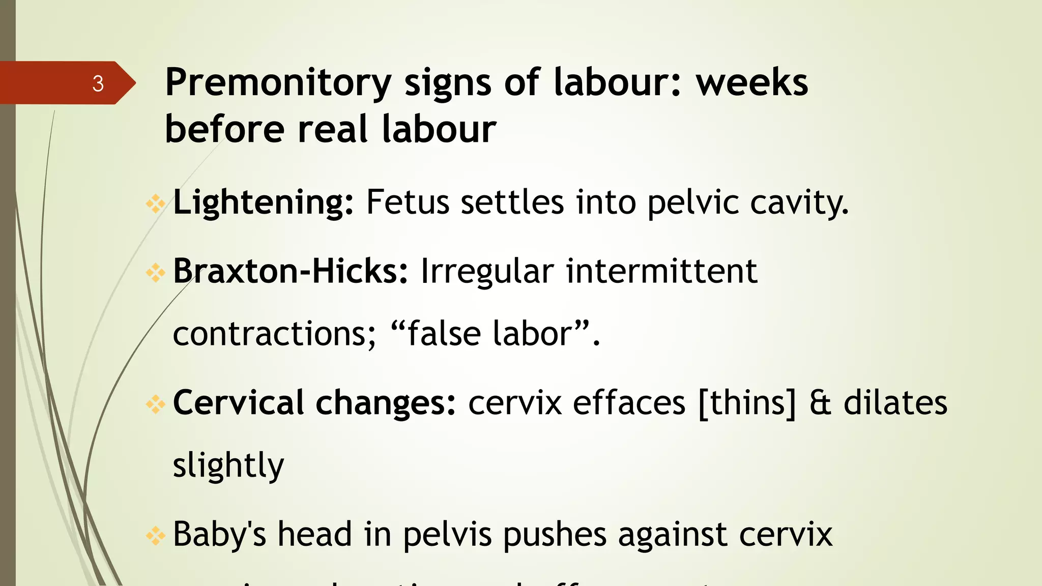 Physiology of labor and pain pathways | PPTX