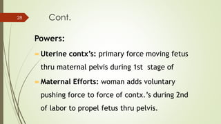 Physiology of labor and pain pathways | PPTX