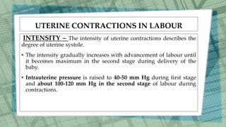 Physiology of labour | PPTX