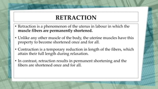 Physiology of labour | PPTX