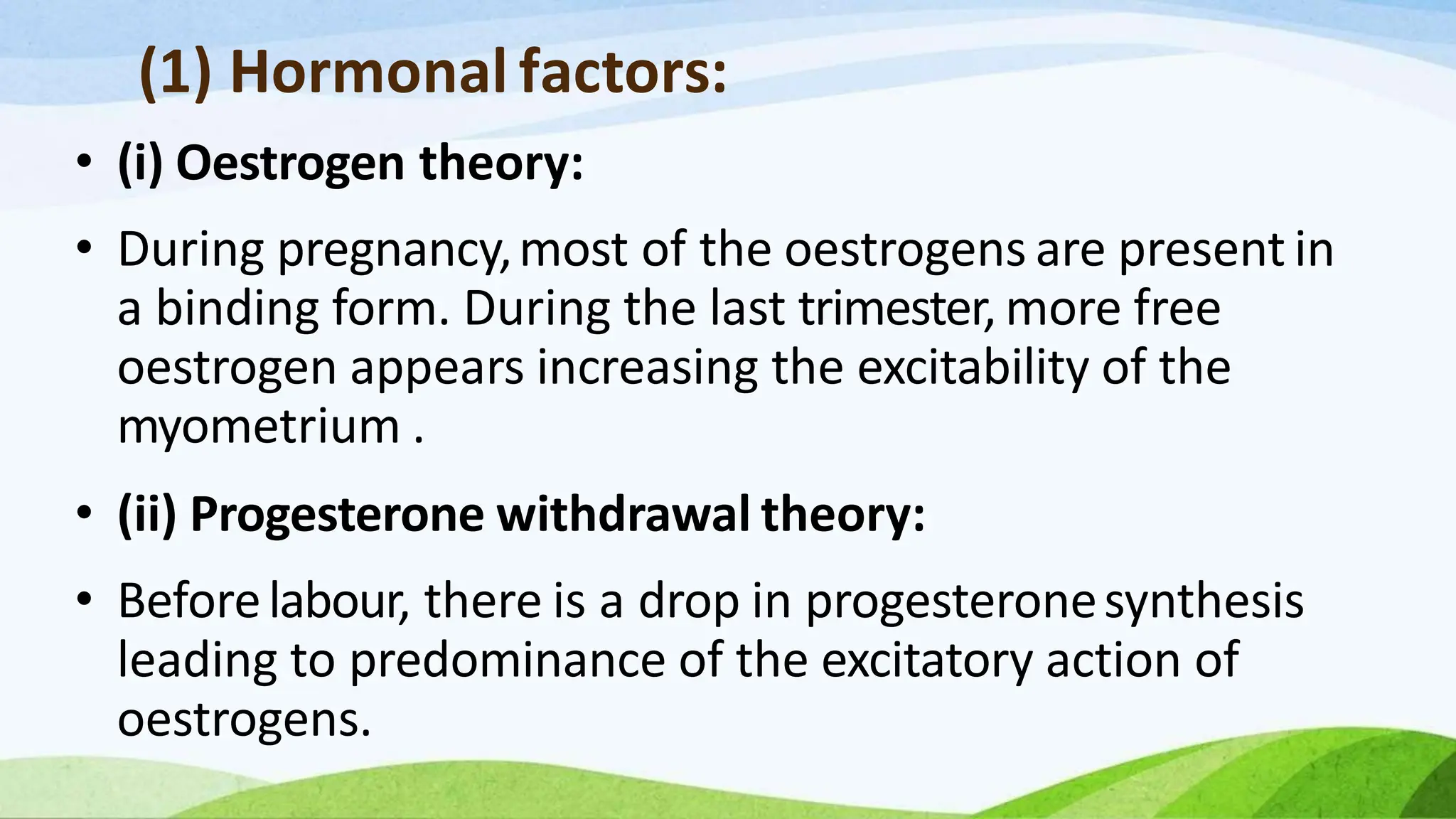PHYSIOLOGY OF LABOUR.pptx bsc nursing obg | PPTX