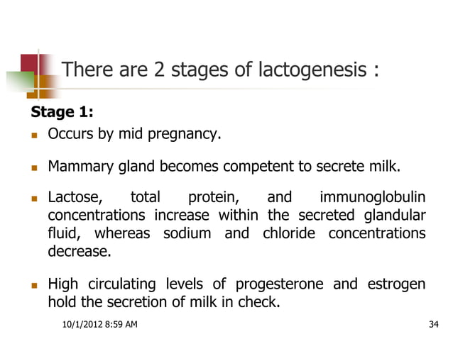 Physiology of lactation | PPTX