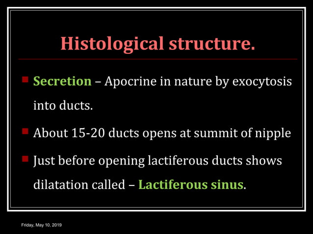 PHYSIOLOGY OF LACTATION | PPT