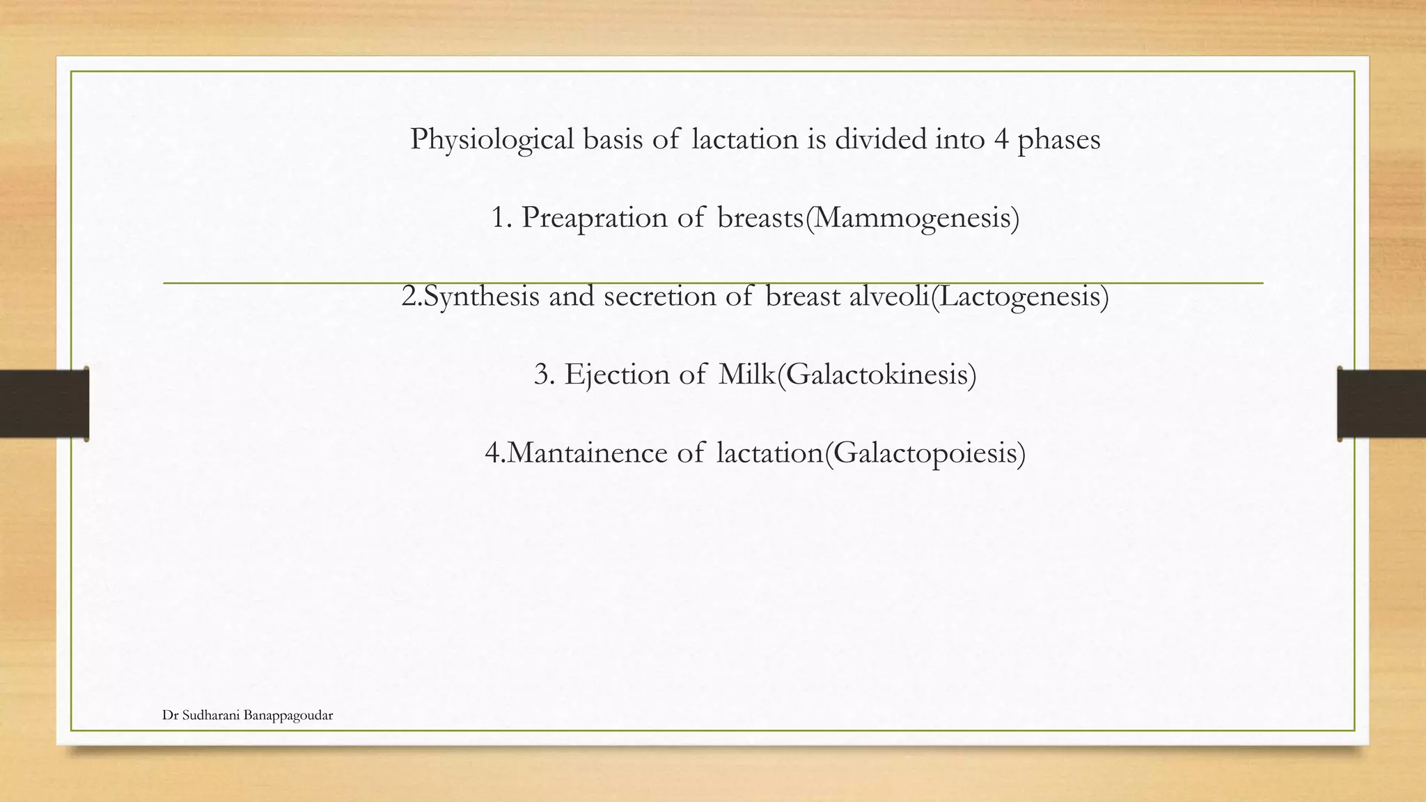 Physiology ofl actation breast milk and breastfeeding 200509084346 | PPTX