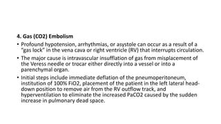 Physiology of laparoscopic surgery | PPTX