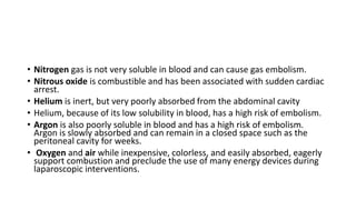 Physiology of laparoscopic surgery | PPTX