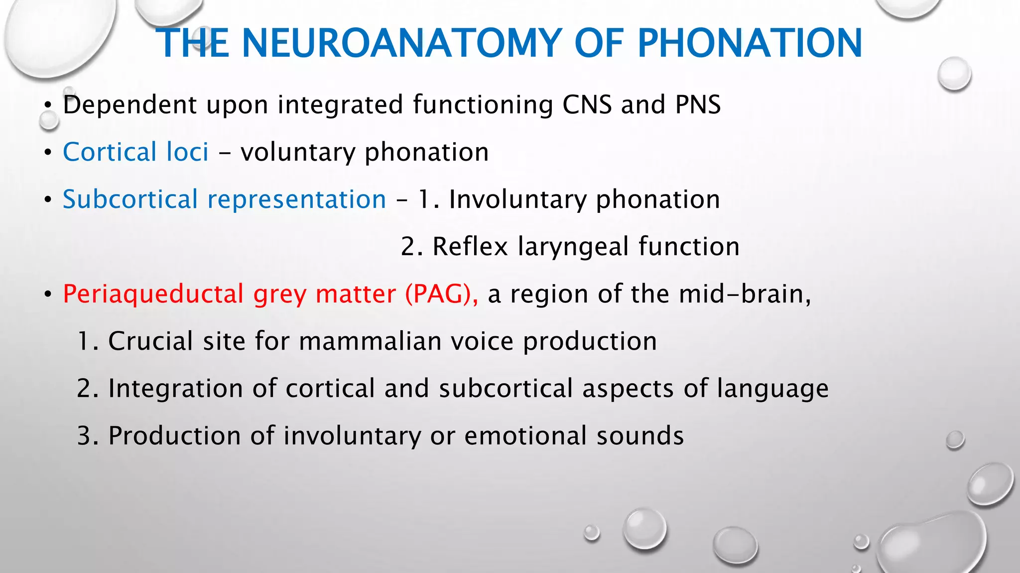 Physiology of larynx AND assessment of laryngeal function | PPTX