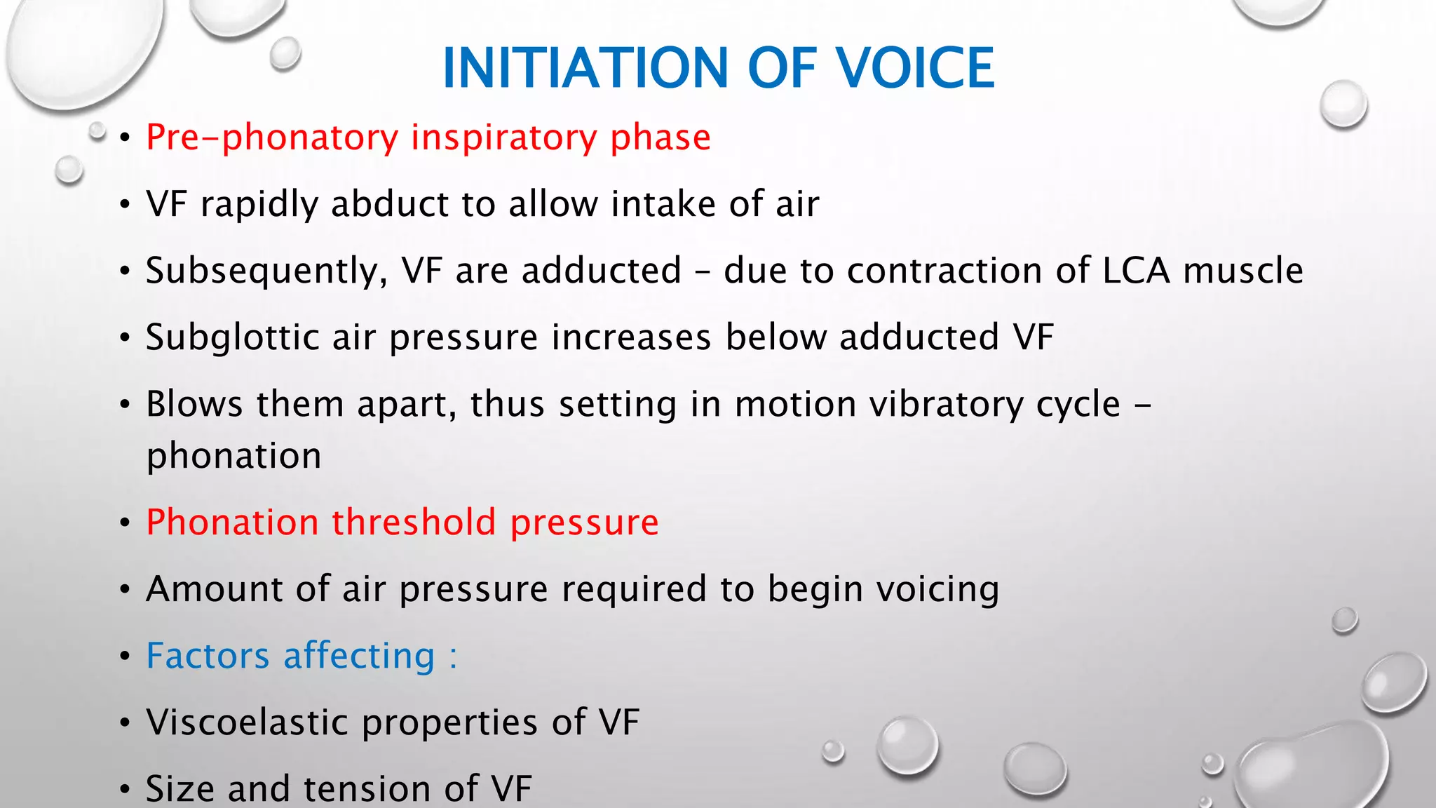 Physiology of larynx AND assessment of laryngeal function | PPTX