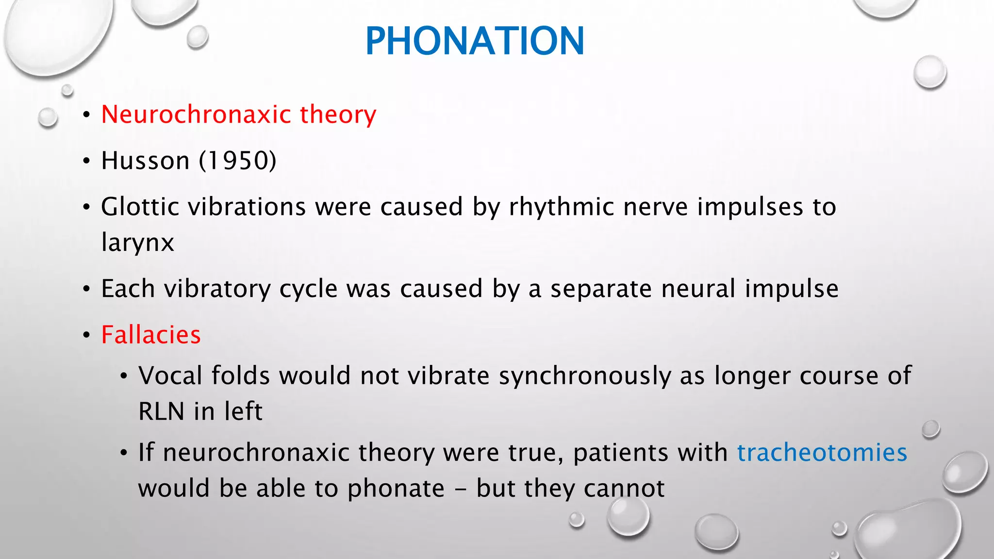 Physiology of larynx AND assessment of laryngeal function | PPTX