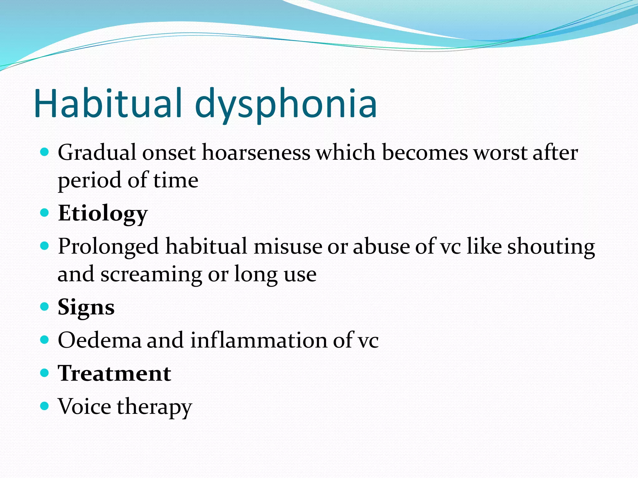 Physiology of larynx and hoarseness | PPTX