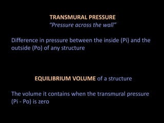 Physiology of mechanical ventilation upload | PPTX