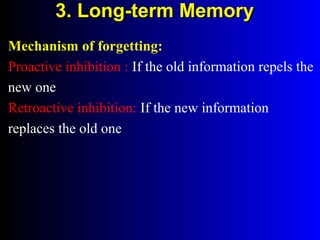 Physiology of memory and learning | PPT
