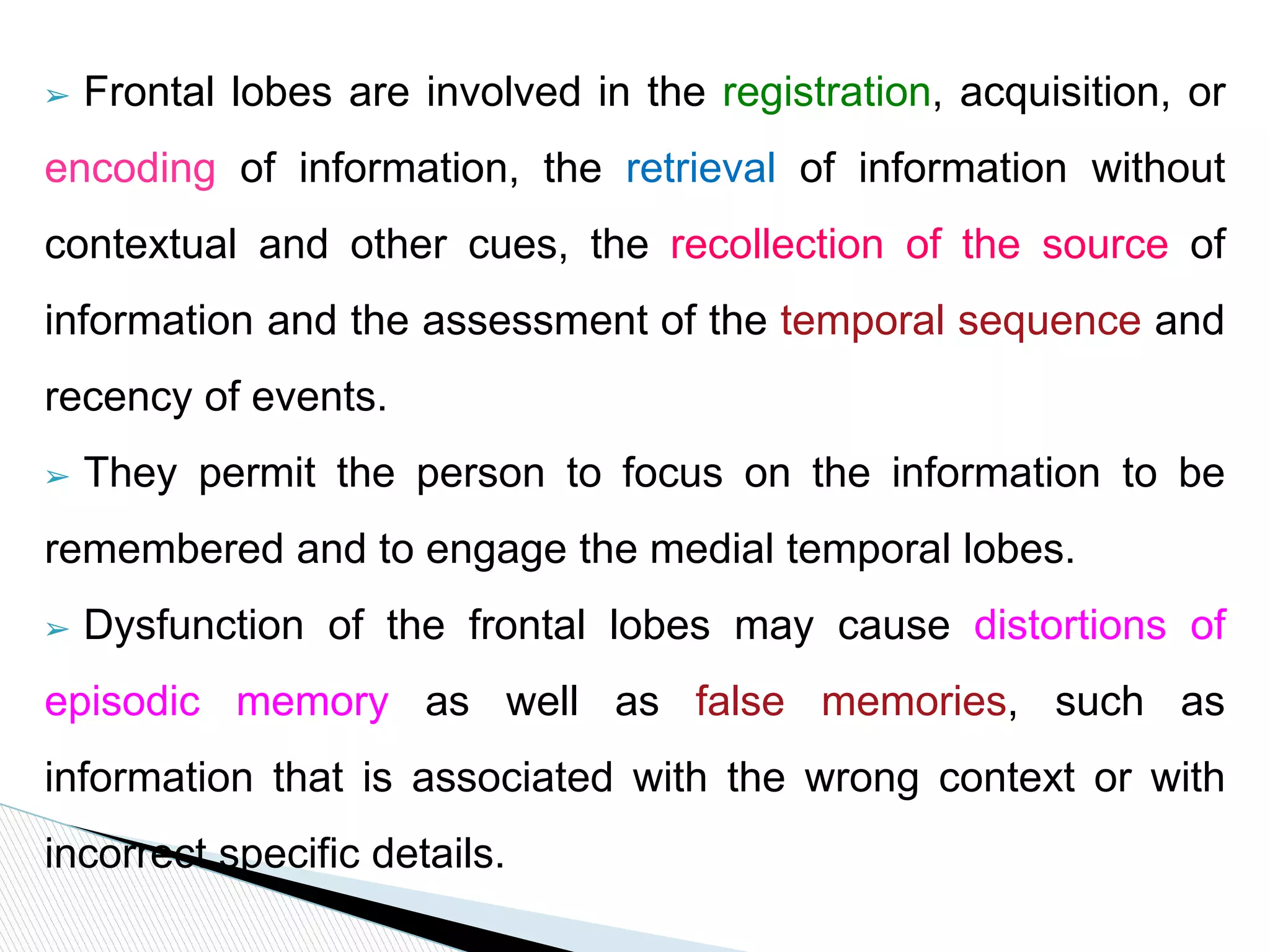 Physiology of memory & learning. | PPTX