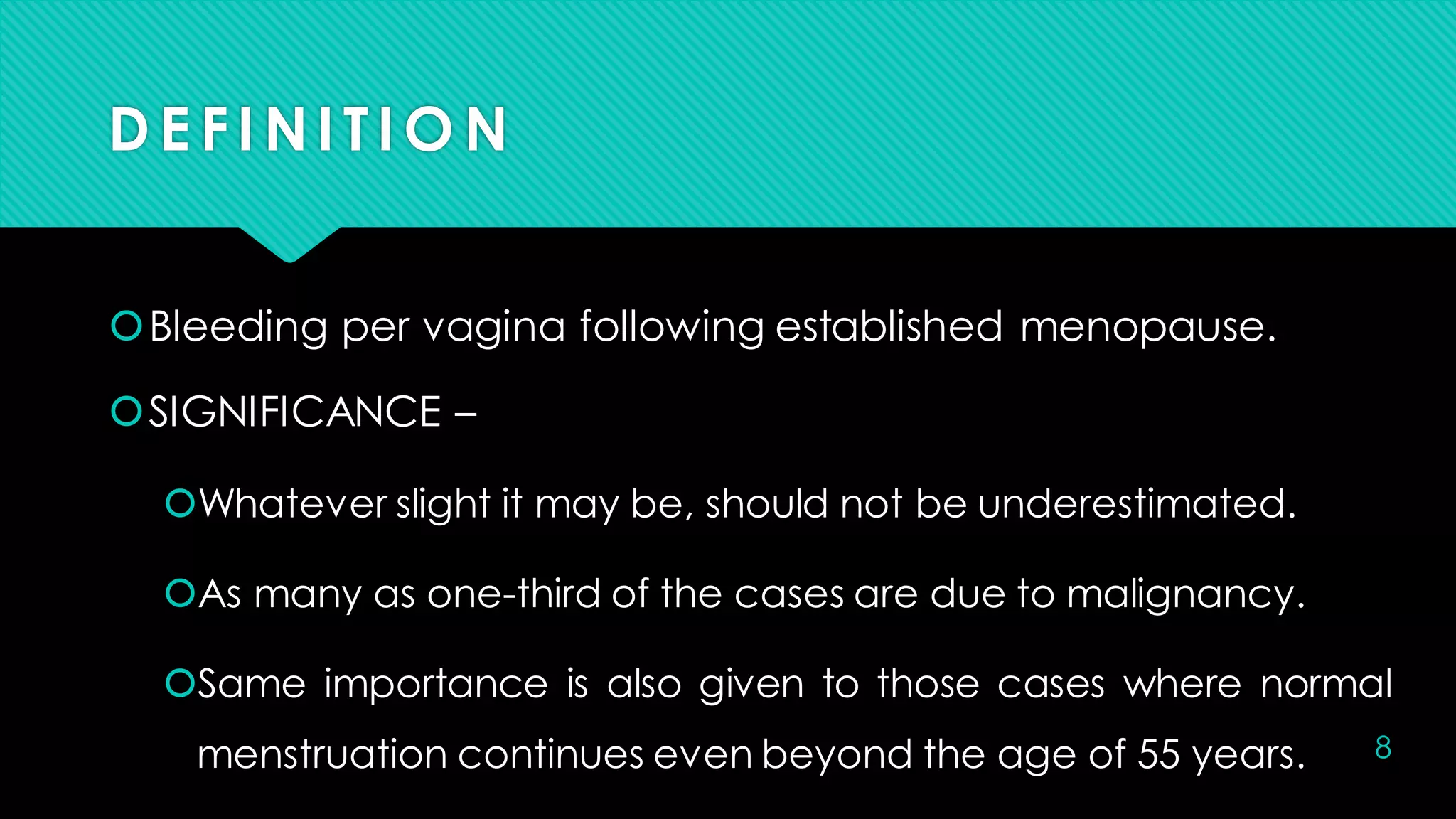 Physiology of menopause And Post Menopausal Bleeding | PDF