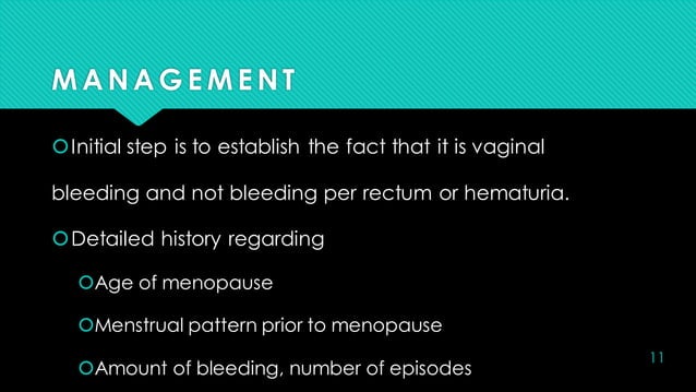 Physiology of menopause And Post Menopausal Bleeding | PPT